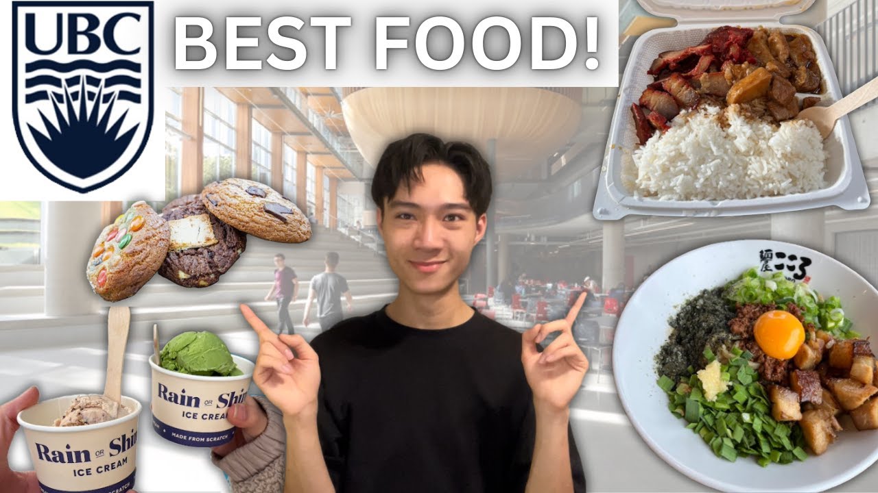 Here's the BEST FOOD at UBC! | UBC Food Guide - YouTube