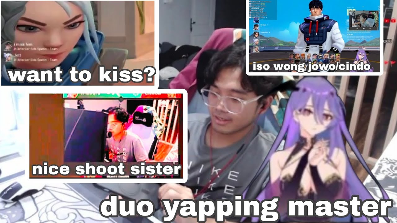 disaat duo yapping master bermain bareng, nice shoot sister, want to ...