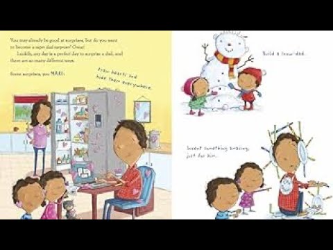 Kids Read aloud - How To Surprise A Dad - YouTube