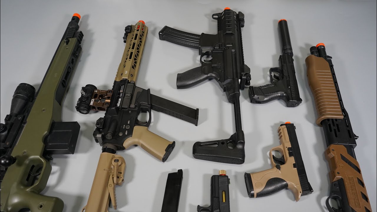 Glock18c Pistol Magazine Compatible M4 Assault rifle - Airsoft Toy Gun ...