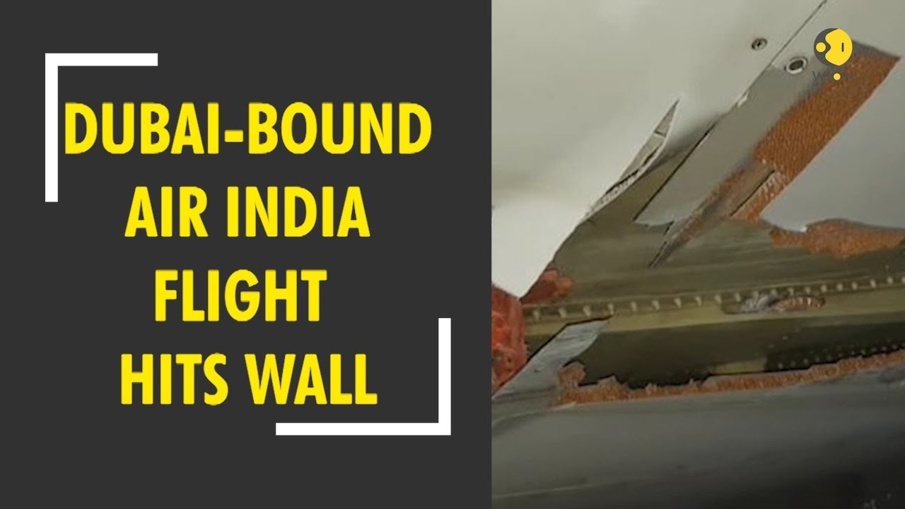 Air India Express crashes at 250 km/h into Trichy airport wall - YouTube