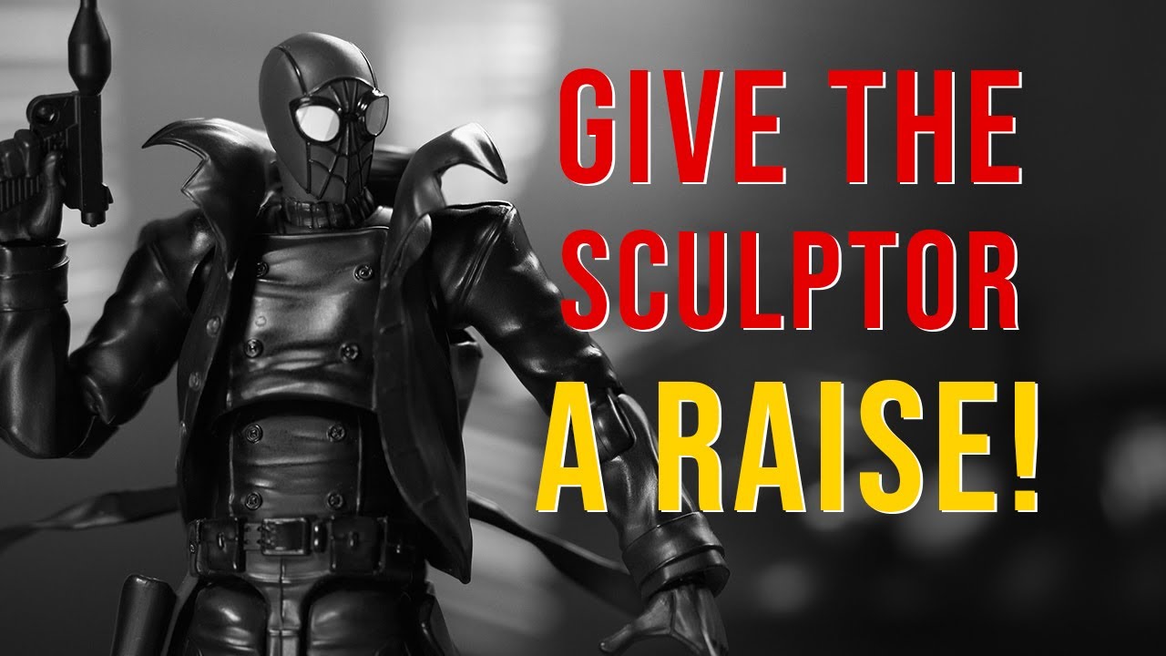 When the sculpt steals the show! SenTiNel Spider-Man Noir [SV Action ...