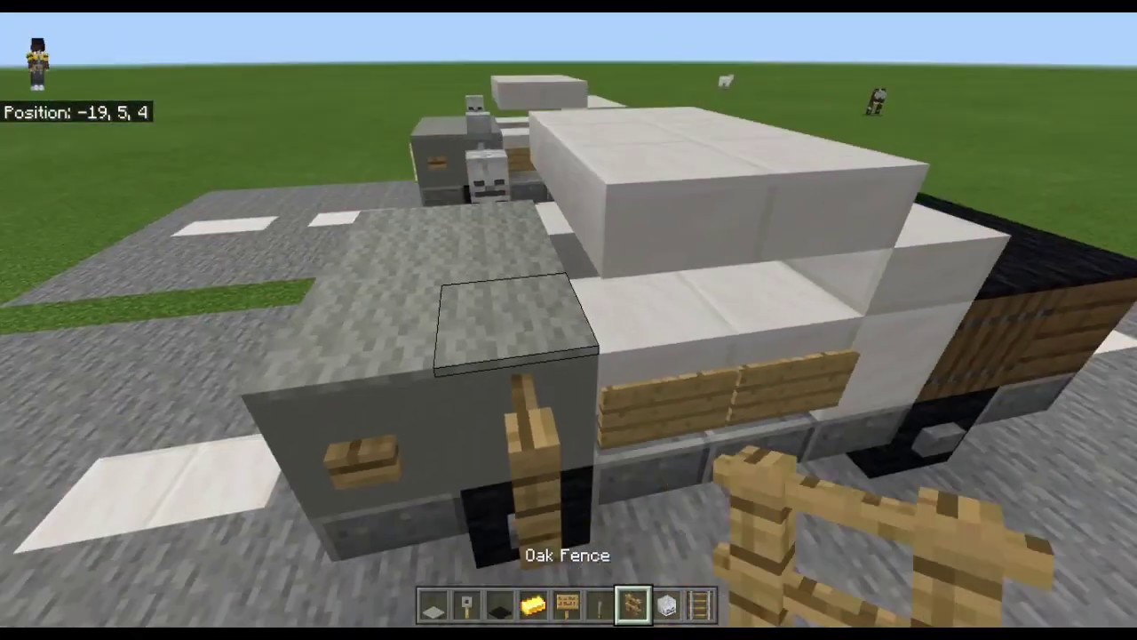 How to make a pickup truck in Minecraft (tutorial) - YouTube