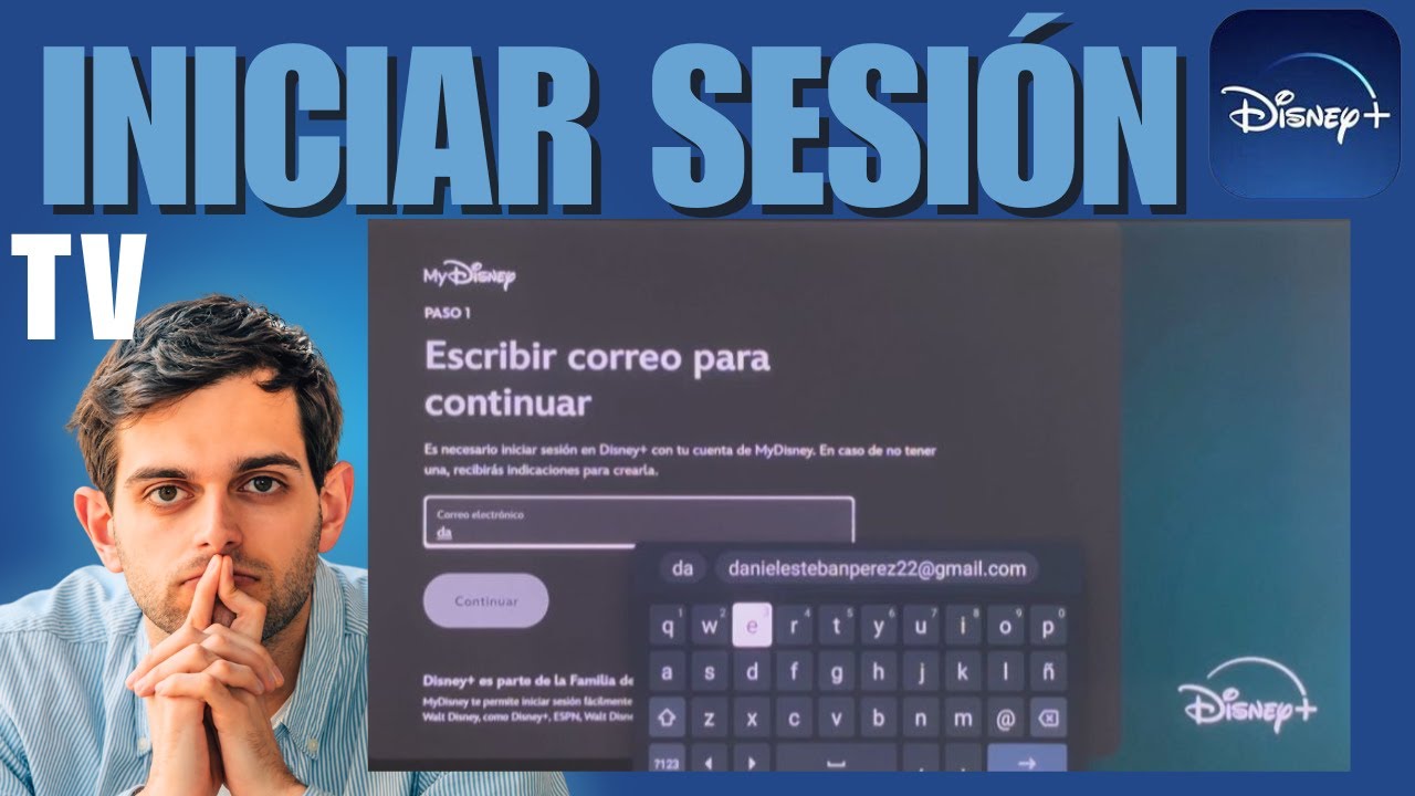 Cómo Iniciar sesión Disney Plus en Smart Tv Tutorial Rápido y Sencillo ...
