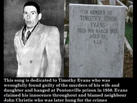 The Ballad Of Timothy Evans - Pete Evans - YouTube