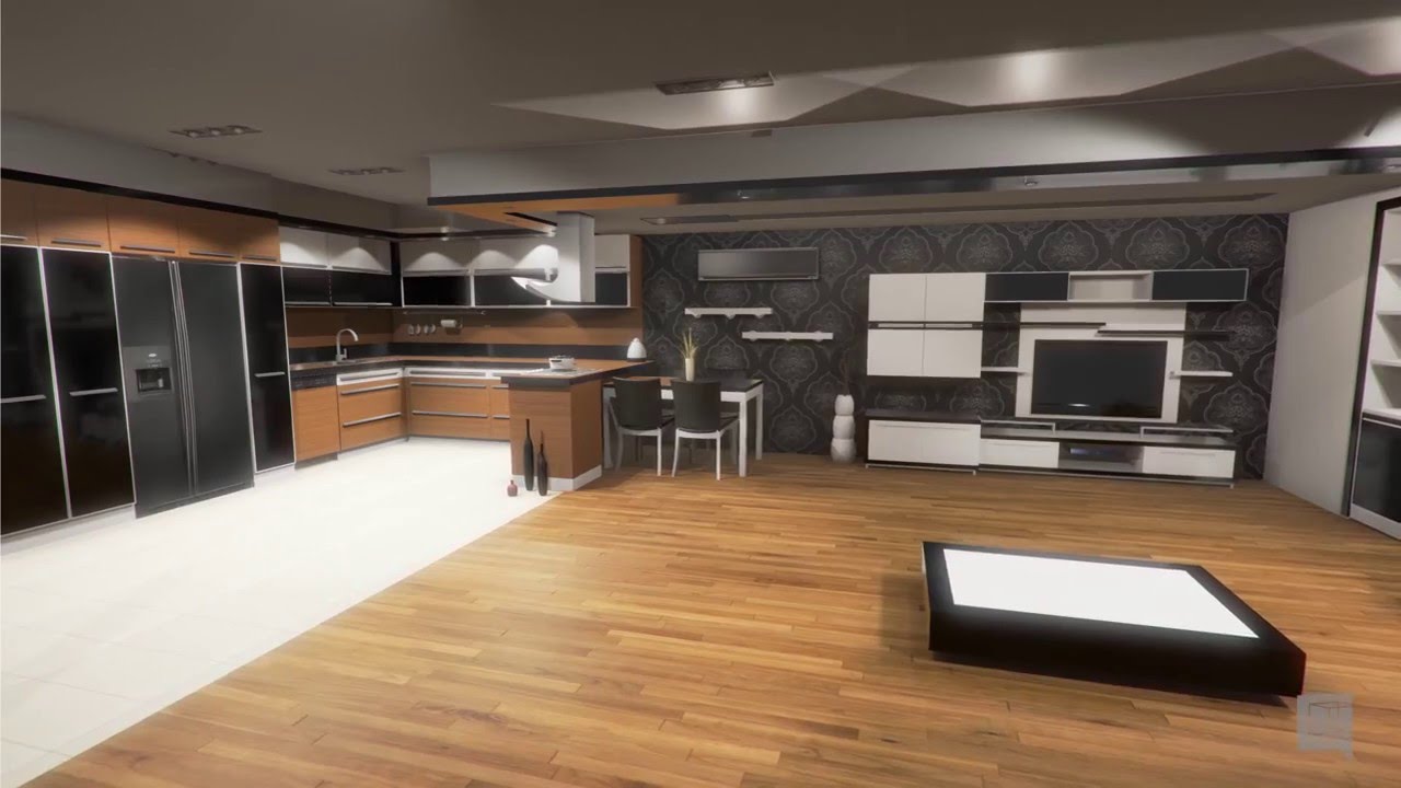 Open Loft - SketchUp project into VORTEK Spaces (Results) - YouTube