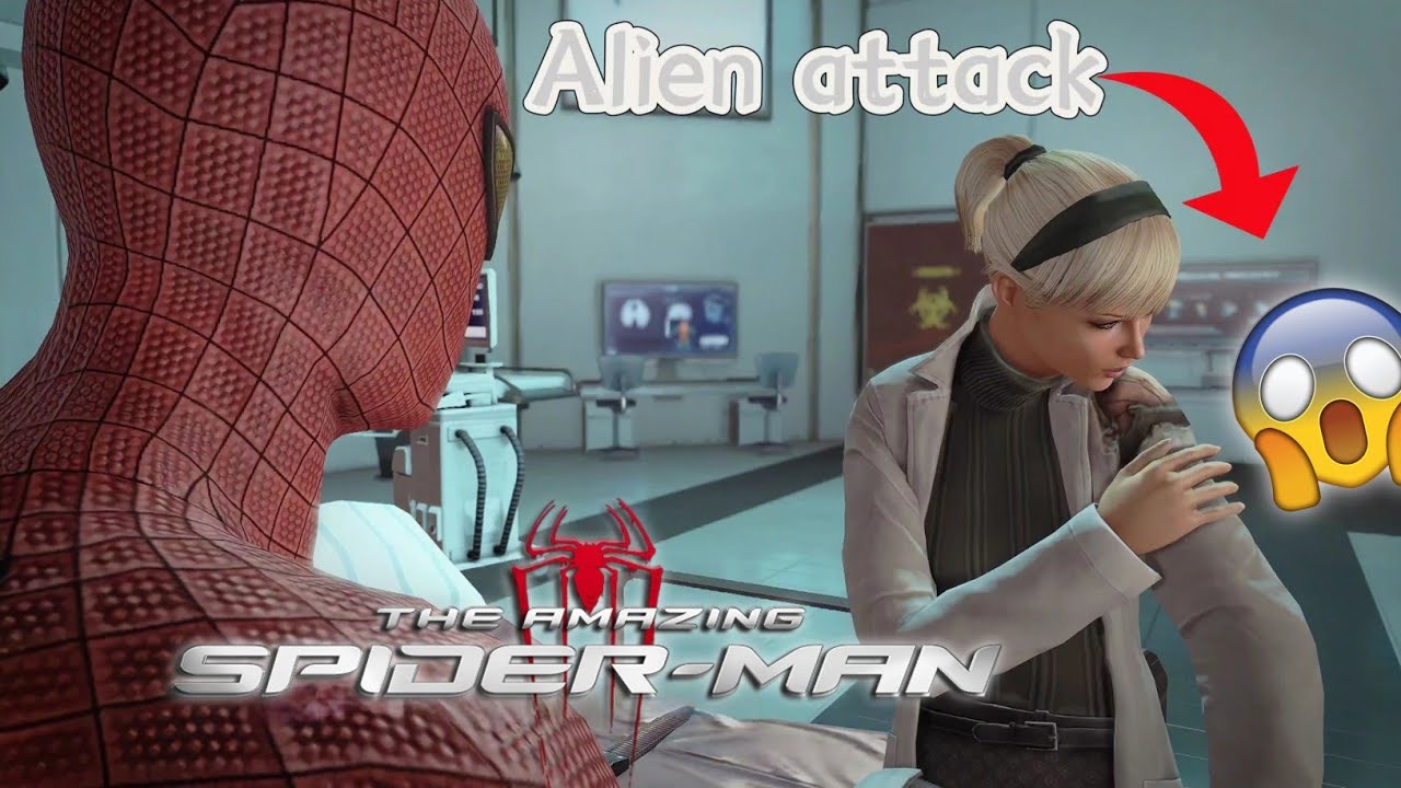 Alien👽 attack the girl 😨 Spider-Man is rescued | [THE AMAZING SPIDER ...