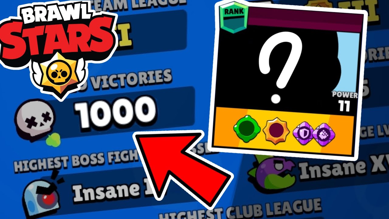 PRVNÍ BRAWLER POWER 11 & 1.000 SOLO WINS! 😎🔥 • Brawl Stars - YouTube