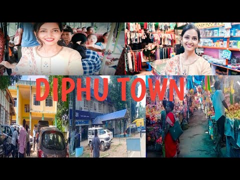 Diphu town//shopping vlogs - YouTube