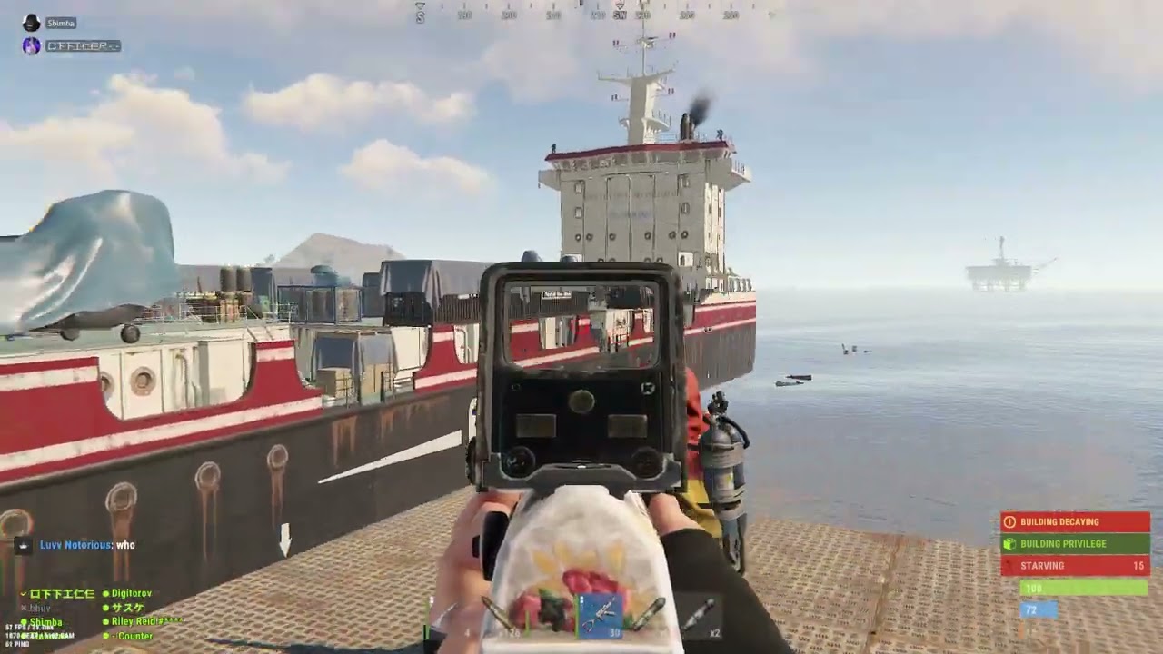 CARGO ALMOST RAN OVER ARE BASE - YouTube