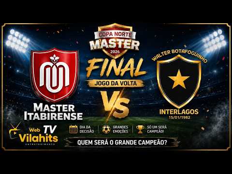 FINAL MASTER X BOTAFOGUINHO / COPA NORTE MASTER