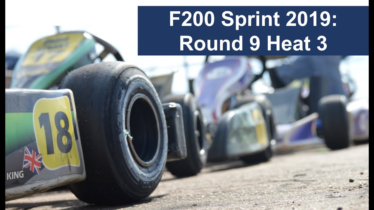 F200 Karting Challenge 2019 Round 9 Heat 3 - YouTube