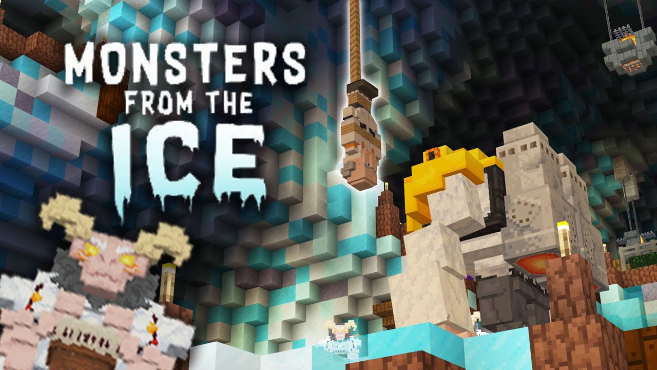 Monsters From the Ice! - Minecraft map by Noxcrew w. Pixlriffs #3 - YouTube