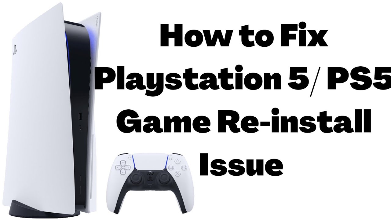 PS5 Disc Copy Reinstall Glitch Easy Fix | Playstation 5 - YouTube
