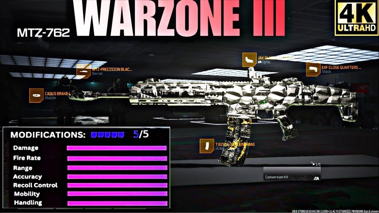 NEW *MTZ 762* Loadout META in Warzone 3! (Best MTZ 762 Loadout setup ...