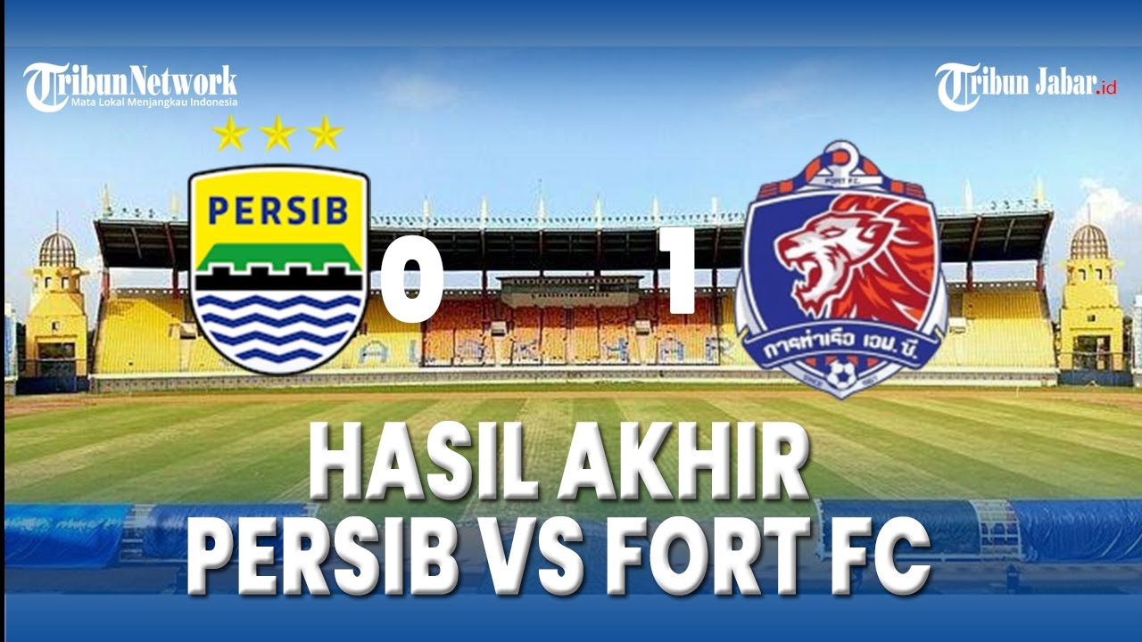 HASIL AKHIR PERSIB (0) VS PORT FC (1) | AFC CHAMPIONS LEAGUE | LANGSUNG ...