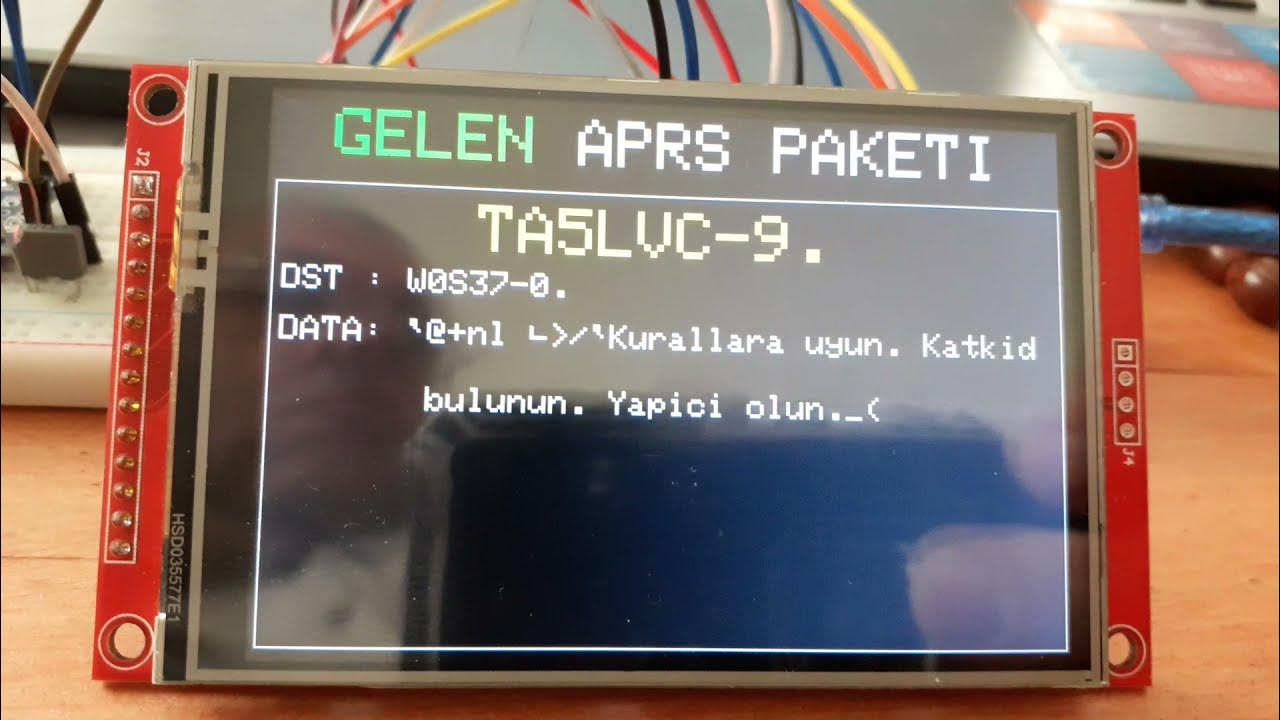 ARDUINO APRS DEKODER - YouTube