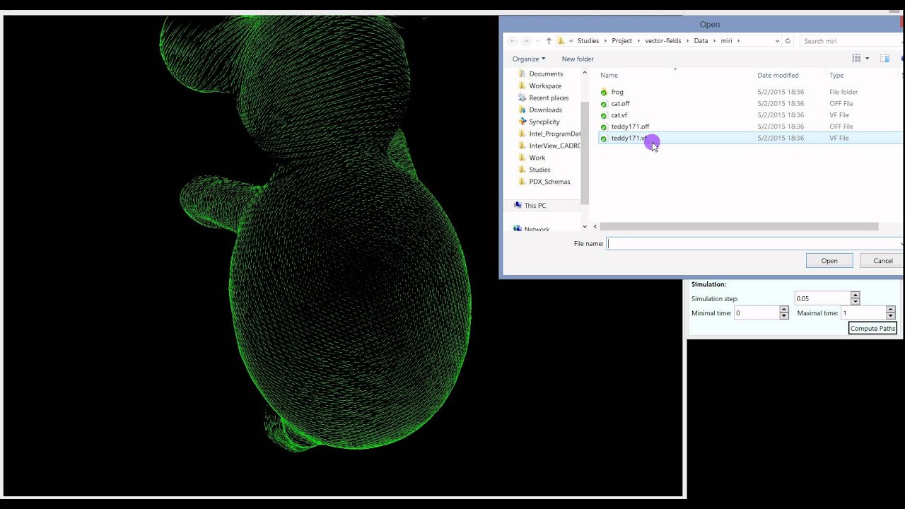 Vector Field Animation - YouTube