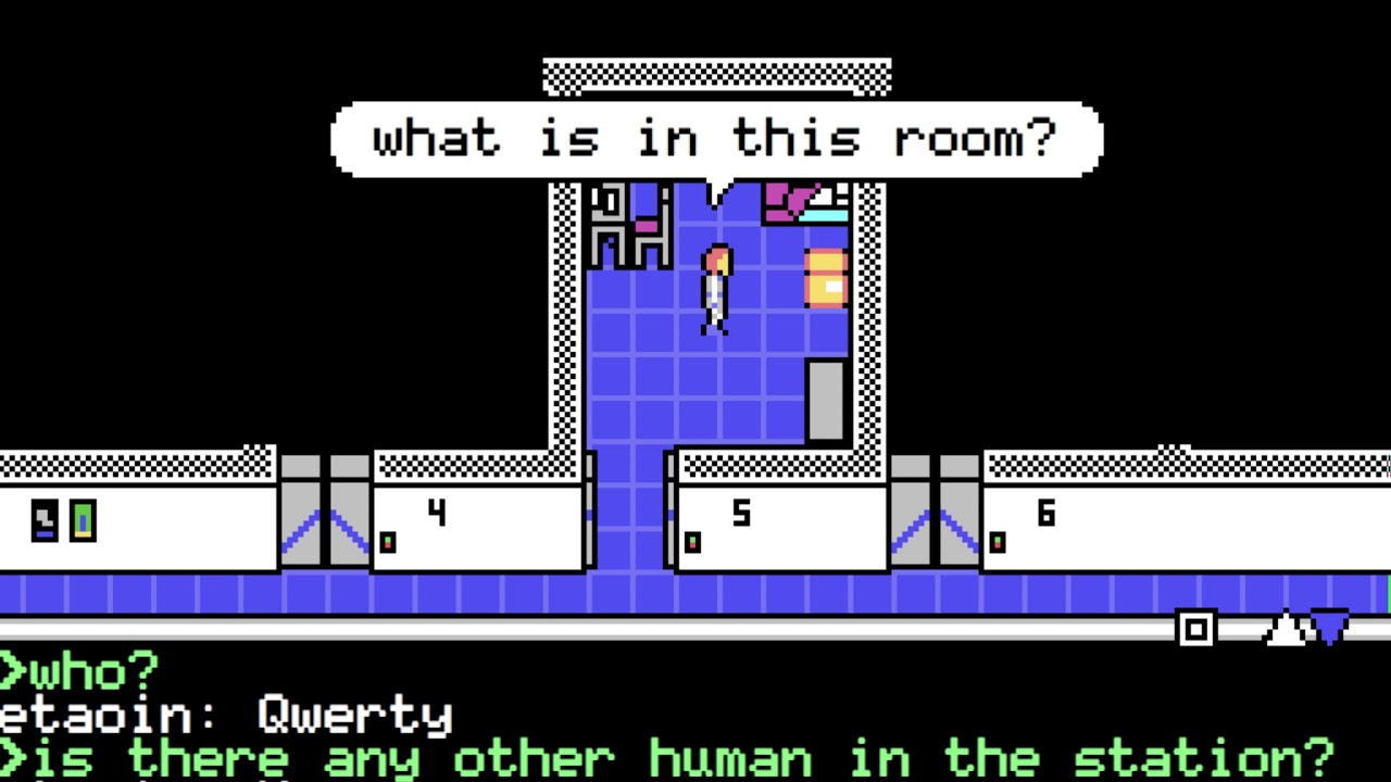 SHRDLU demo v2.5 (PC game) - YouTube