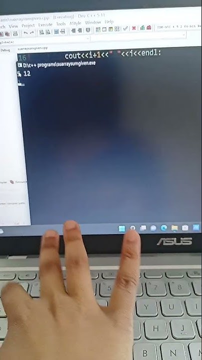 subarray with given sum.#cpp - YouTube