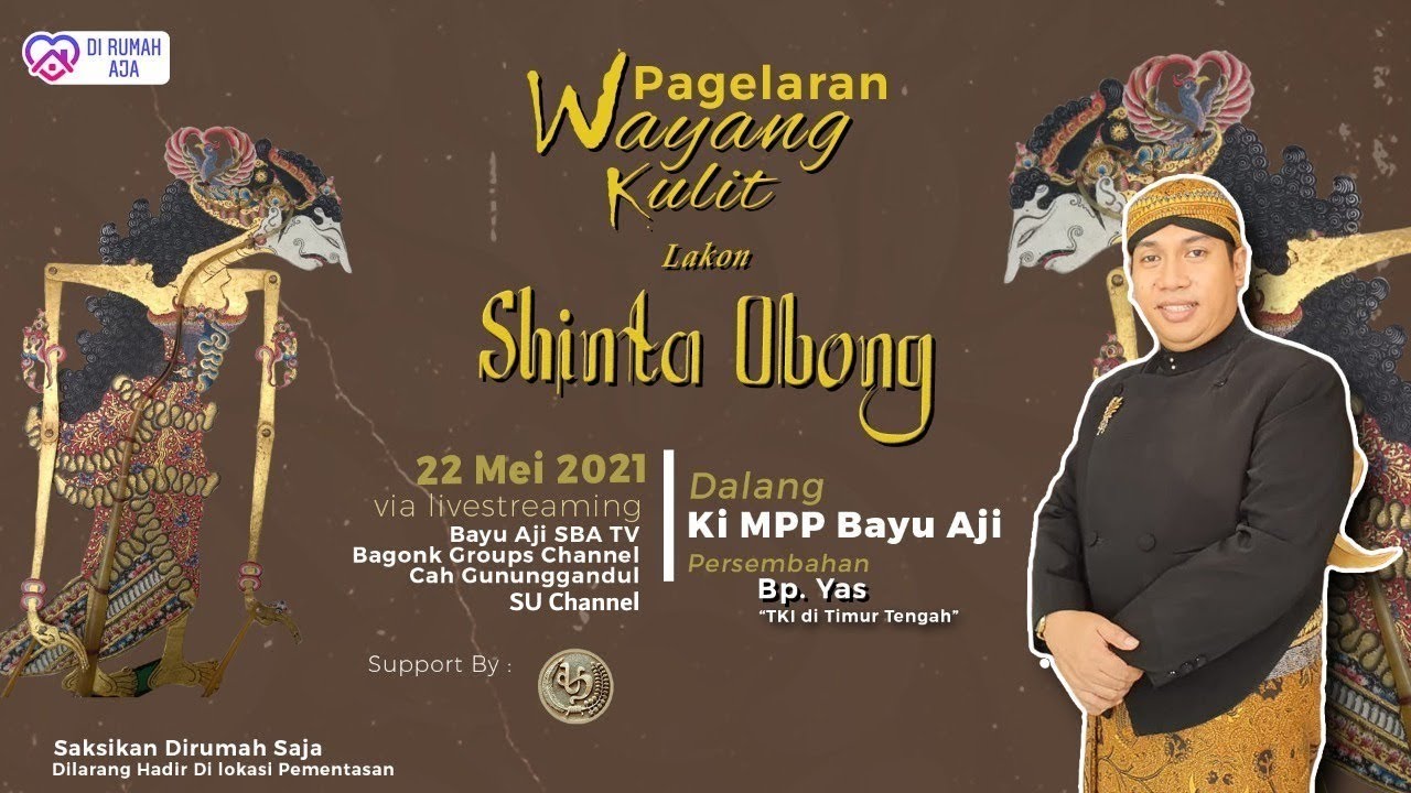 LIVE WAYANG KULIT || KI MPP BAYU AJI || SHINTA OBONG - YouTube