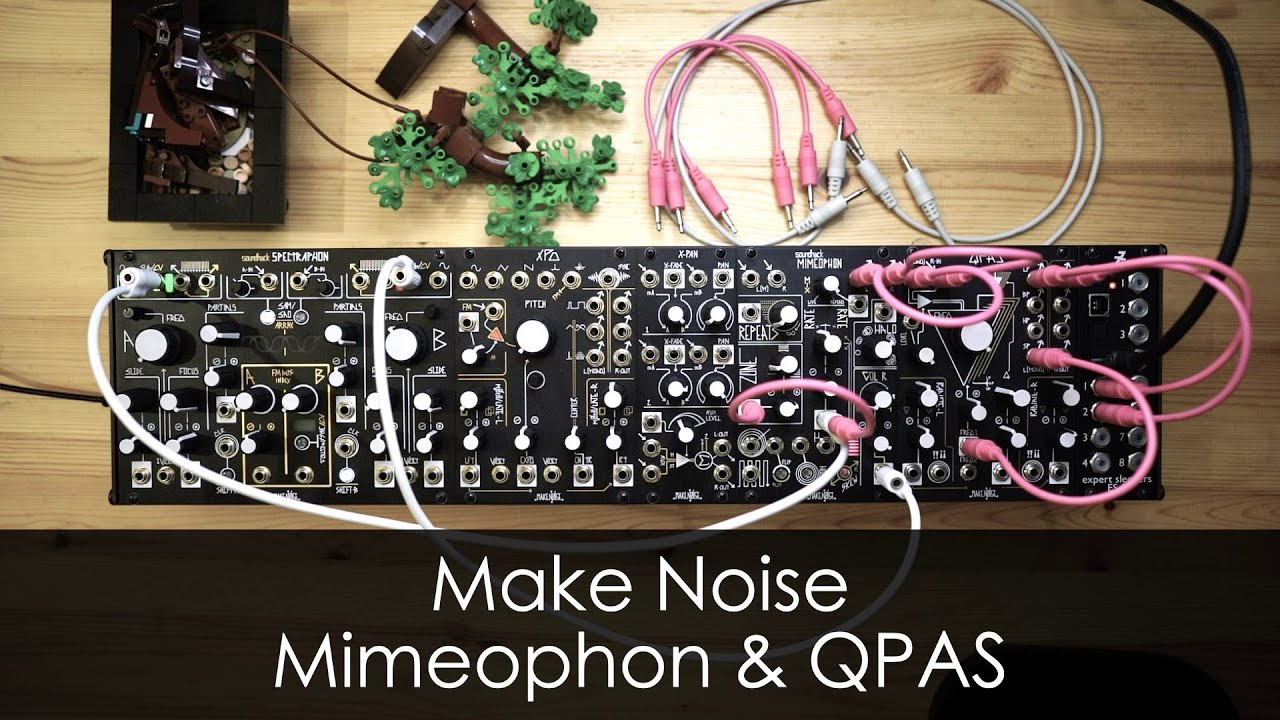 Make Noise Mimeophon & QPAS - YouTube
