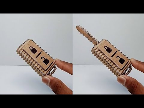 DIY Repairing Tool, Gas Cylinder, Car Key, Mini Gun in Cardboard - YouTube