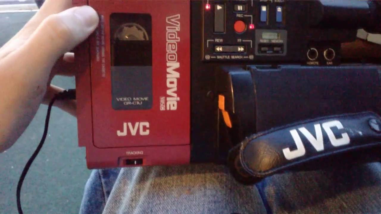 Neil's JVC GR-C1 VHS-C camcorder (1984) - YouTube