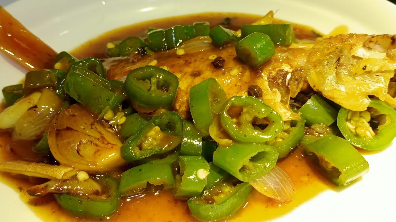 #SHORTS STEW LEFT OVER FRIED FRIED PINK PERCH FISH WITH GREEN CHILI ...