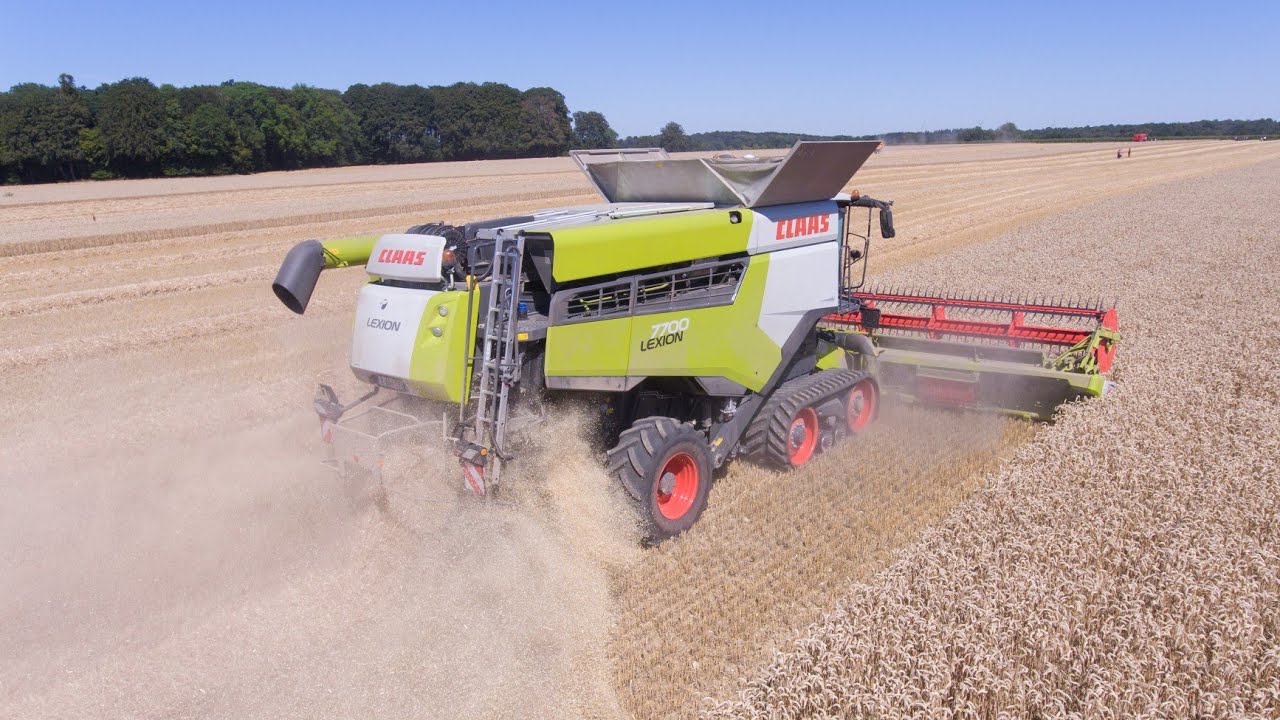 MOISSON FULL CLAAS | X2 LEXION 2020 | X4 AXION - YouTube
