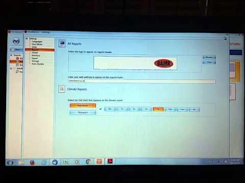 BAMR Elcometer Elcomaster adding logo and footer - YouTube