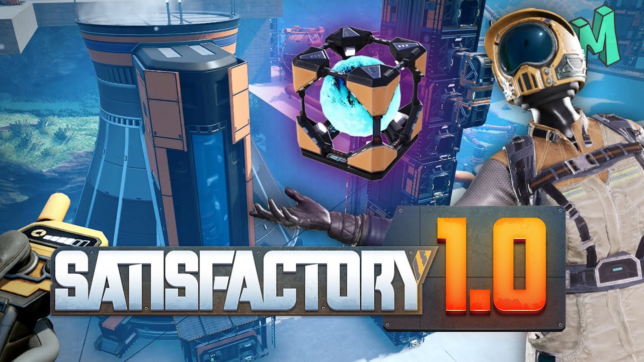 Nuclear Pasta & Fusion, Factory Tower 🏗 Satisfactory 1.0 Consoles Soon ...