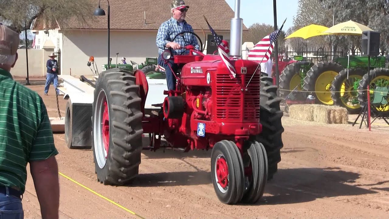 1953 Farmall Super M Acting As The Sled Pull-Back Tractor Glendale, AZ ...