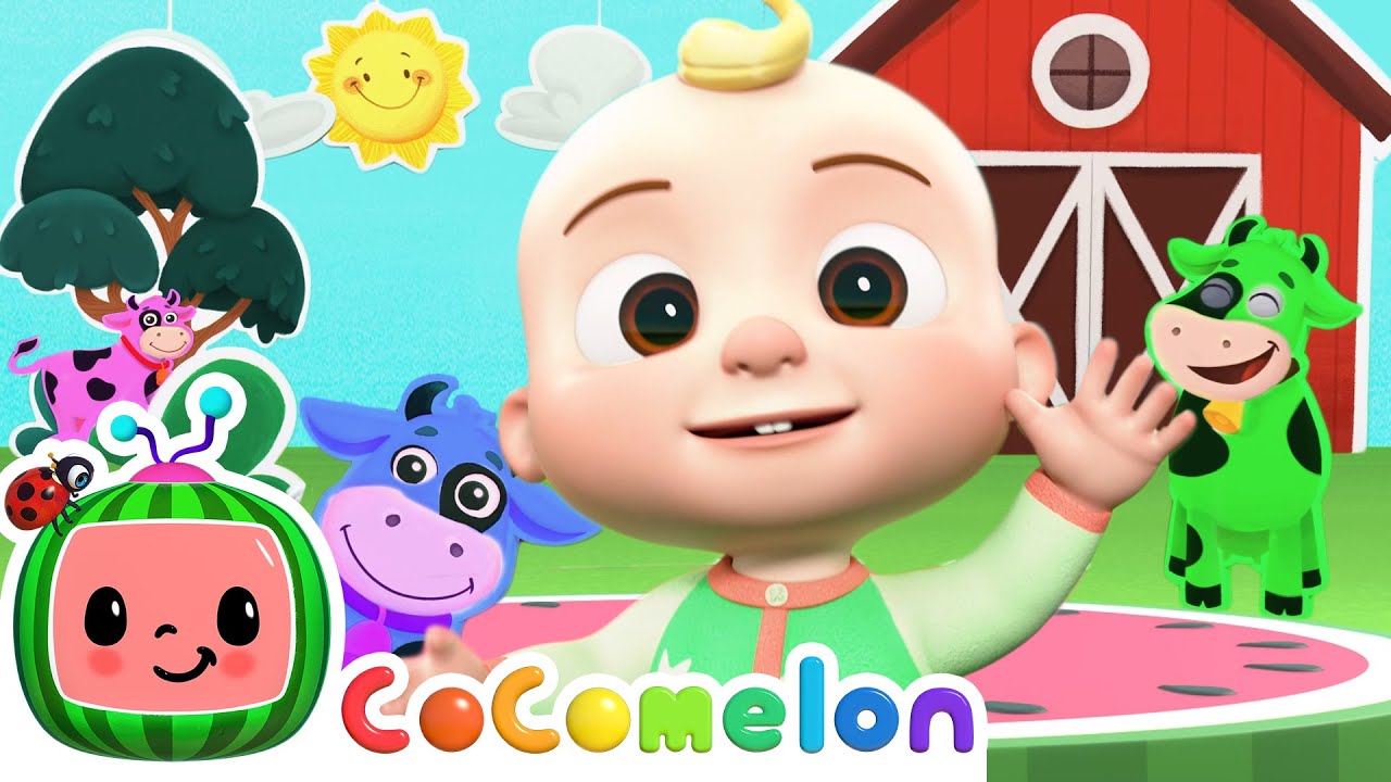 Old MacDonald Had a COW | CoComelon JJ's Animal Time | Animal Songs for ...