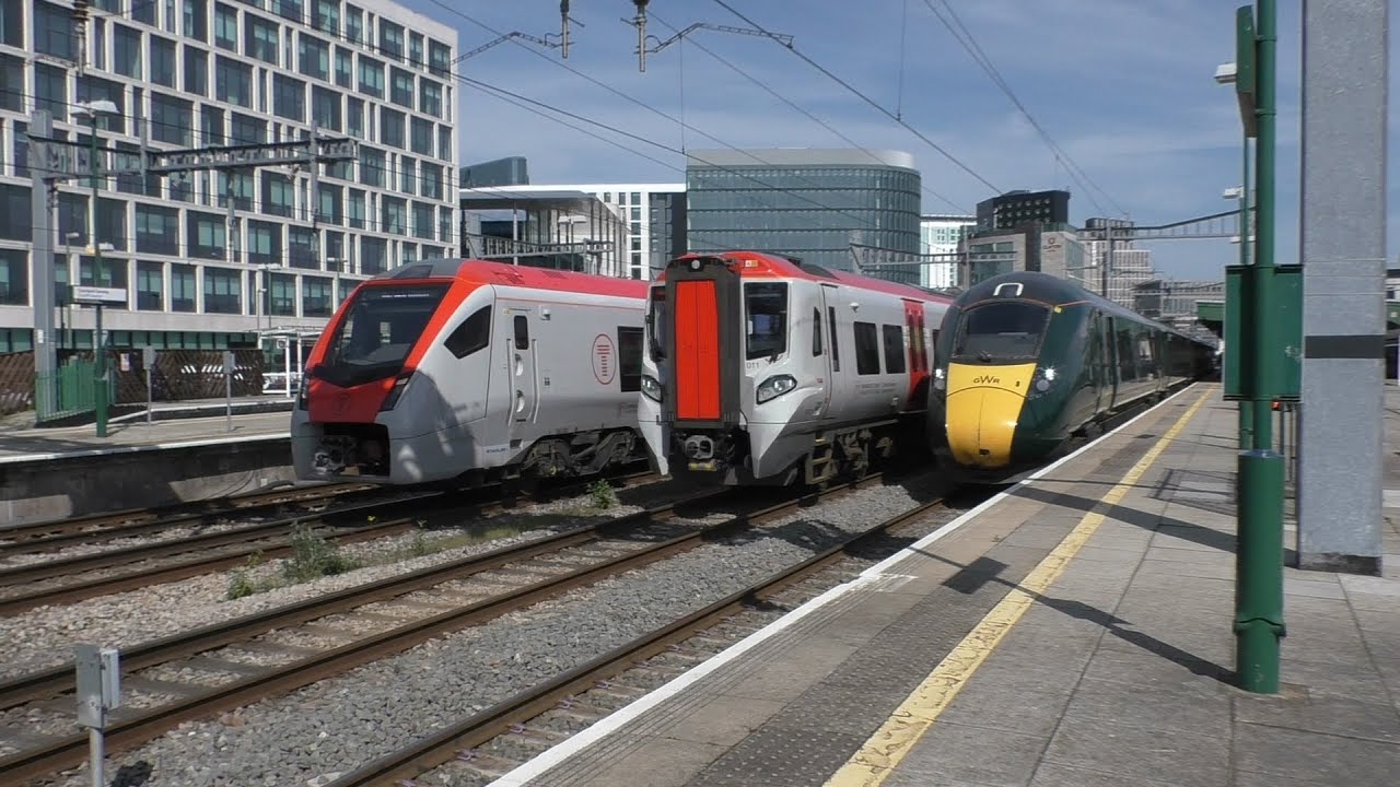 Cardiff Central trains 756's 197's 231's May 3rd 2023 - YouTube