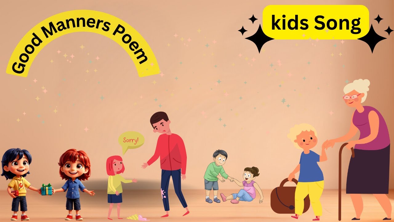 Good Manners Poem Moral based English Cartoons| Animated Stories|Child ...