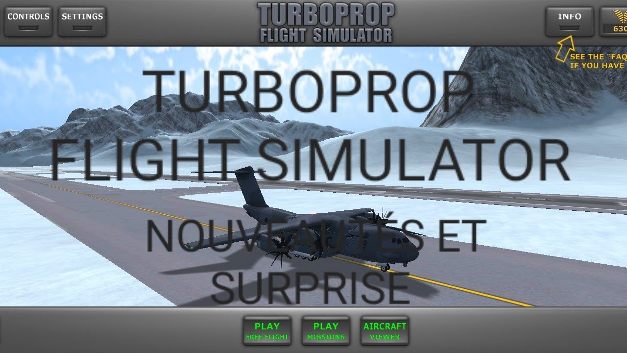 turboprop flight simulator nouveautés +secrets - YouTube