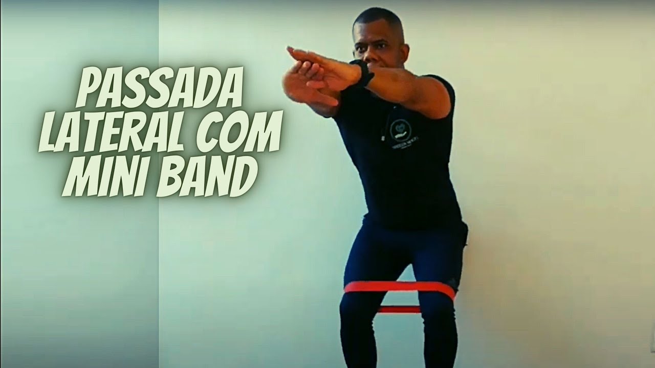 Passada Lateral Com Mini Band - Randison Menezes Personal Trainer - YouTube