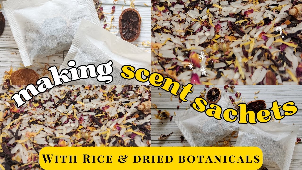 DIY Aromatic Rice & Botanical Sachets: Easy & Fragrant Home Decor ...