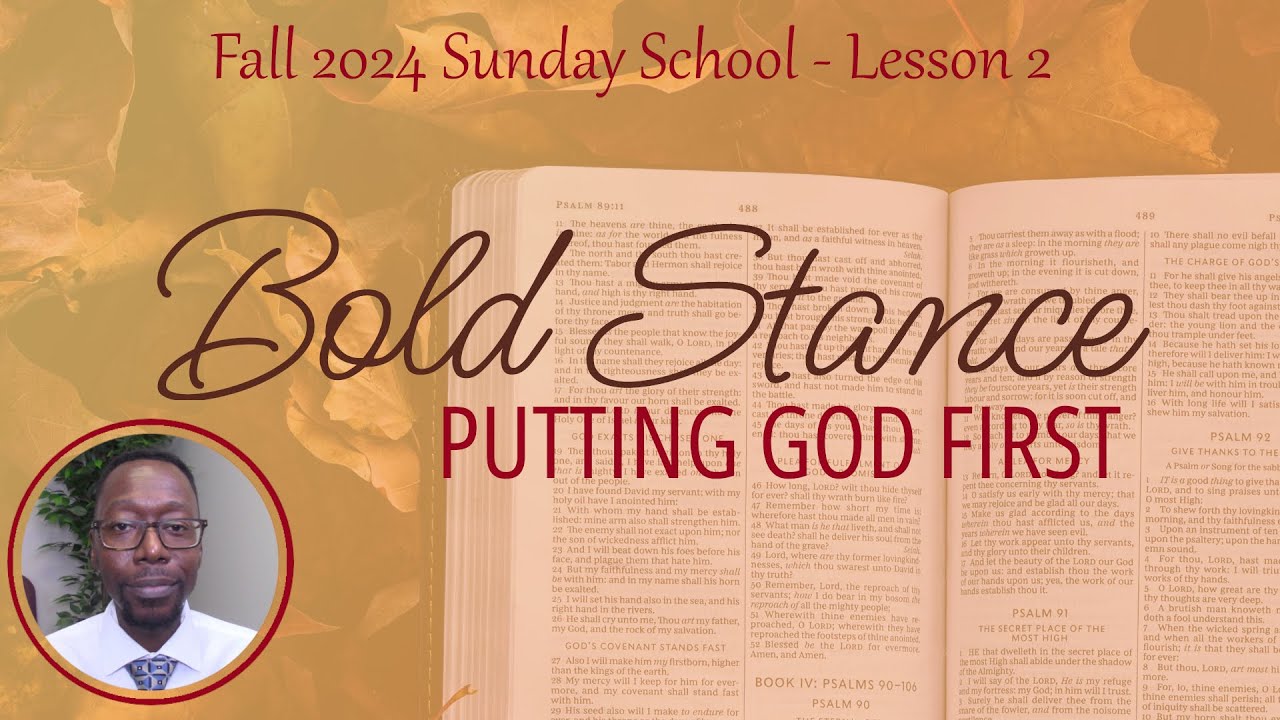 Sunday School - Daniel's Friends Refuse to Bow | Lesson 2 Fall 24 - YouTube