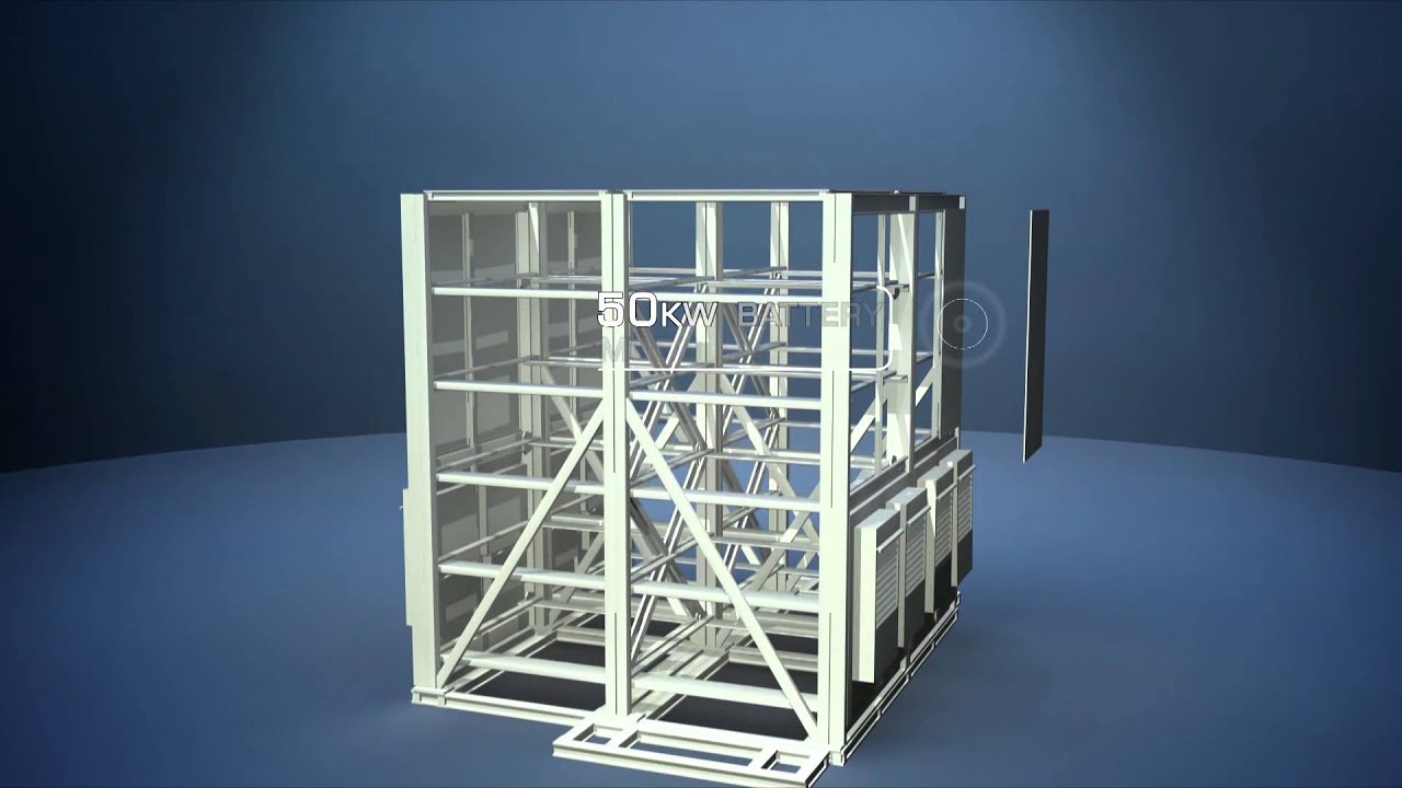 S&C Builds 1-MW NaS Battery Energy Storage System - YouTube