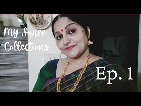 My Saree Collections|Ep. 1| Beena Thomas - YouTube