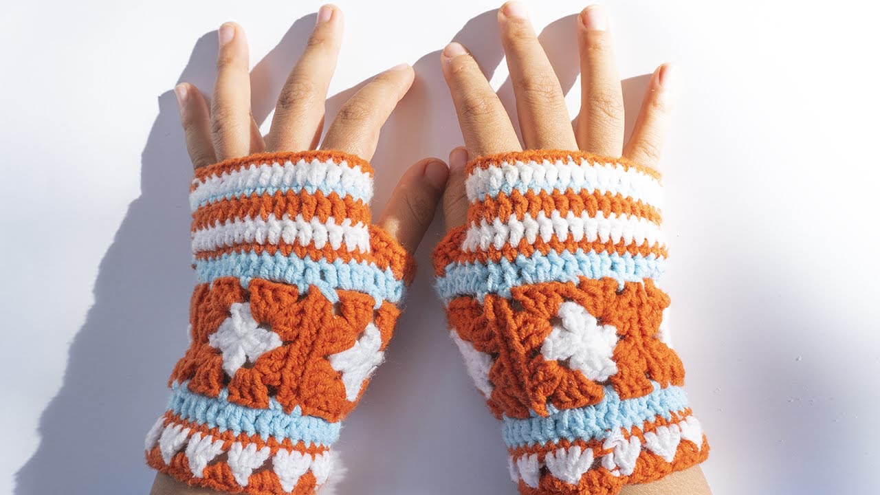 Crochet Fingerless Gloves | How to Crochet Fingerless Gloves for ...