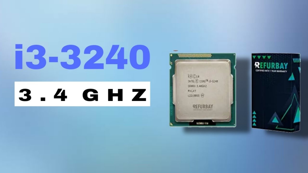 Intel core i3 - 3250 Processor 3m Cache 3.50ghz for LGA1155 2 cores, 4 ...