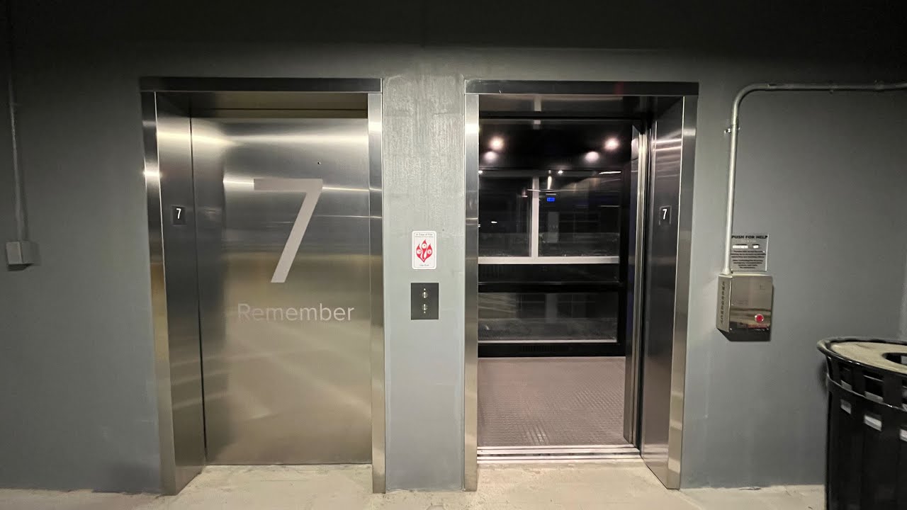 Otis Gen 2 Elevators at the Ferguson Garage in Newport News VA - YouTube