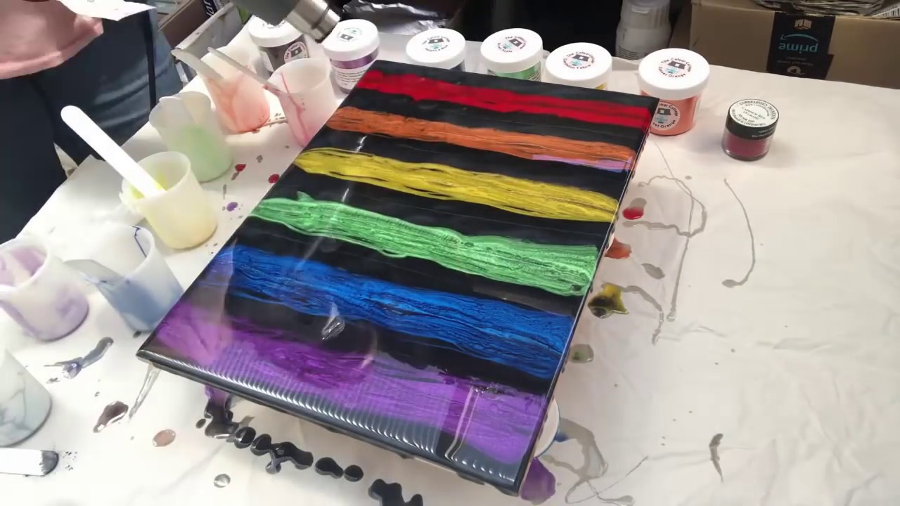 48 - Epoxy Resin Art Beginner - Equality Inclusion & Diversity - Pride ...