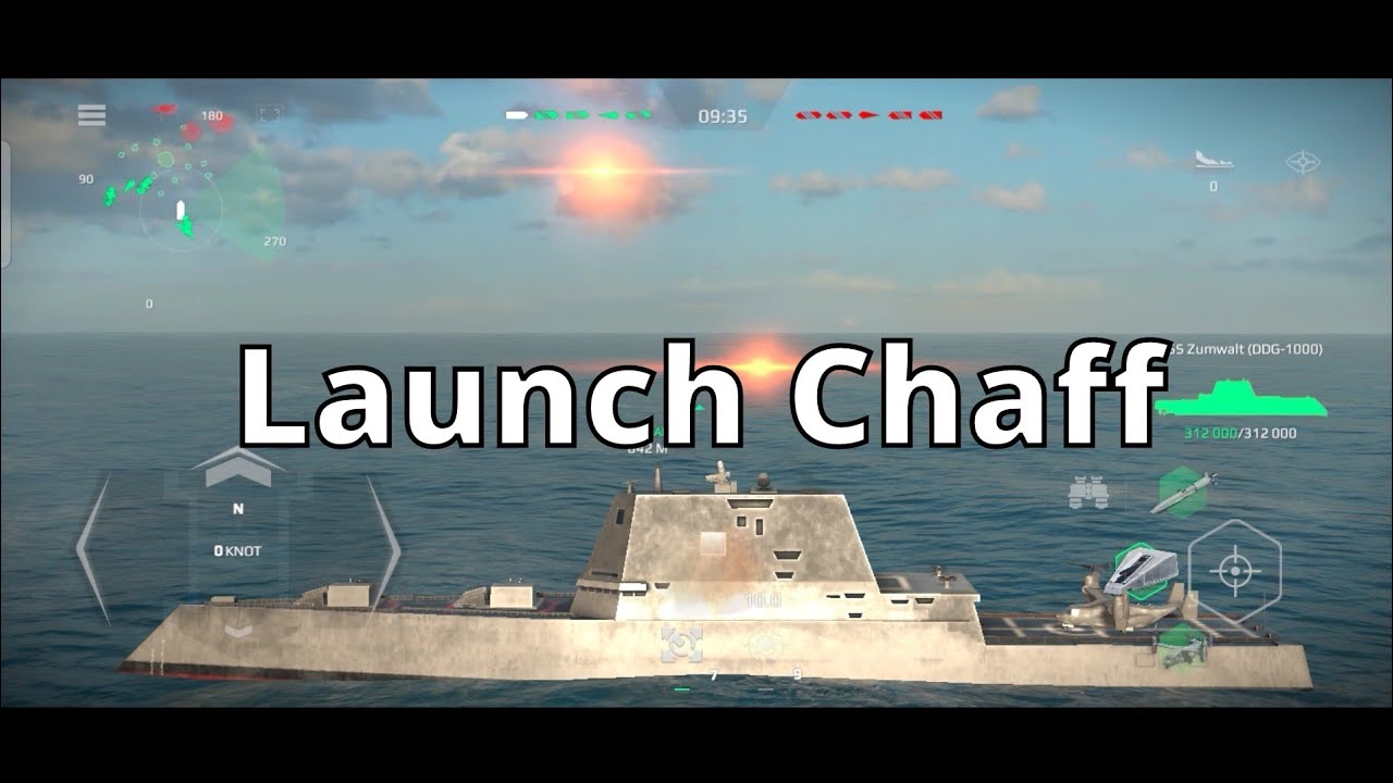 Launch Chaff Modern Warship - YouTube
