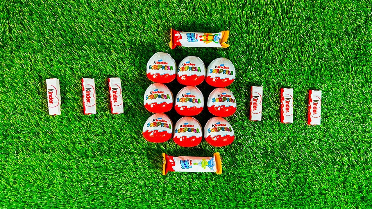 UNWRAPPING CANDY! KINDER SURPRISE & KINDER MAXI LOLLIPOPS (INSANELY ...