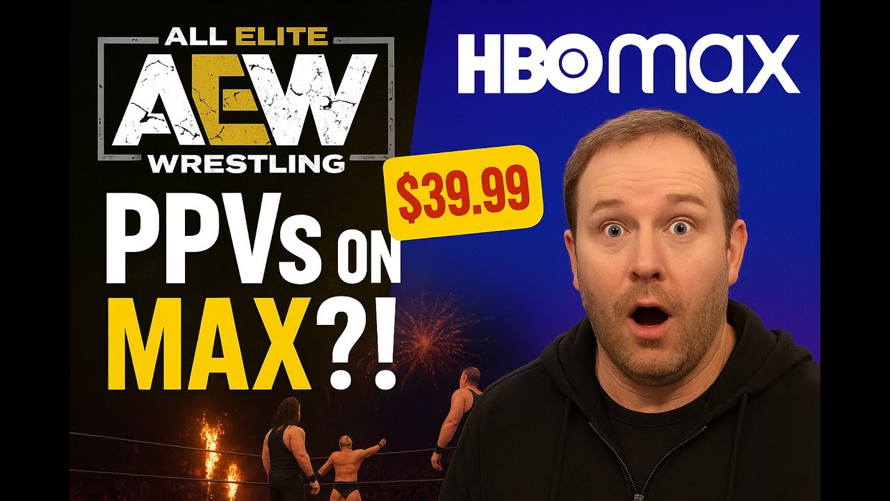 GAME CHANGER! AEW PPVs Moving to HBO Max Starting With All Out! | HUGE ...