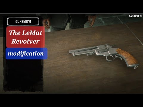 Fan Favorite Revolver Modification in Red Dead Redemption 2. THE LeMat ...